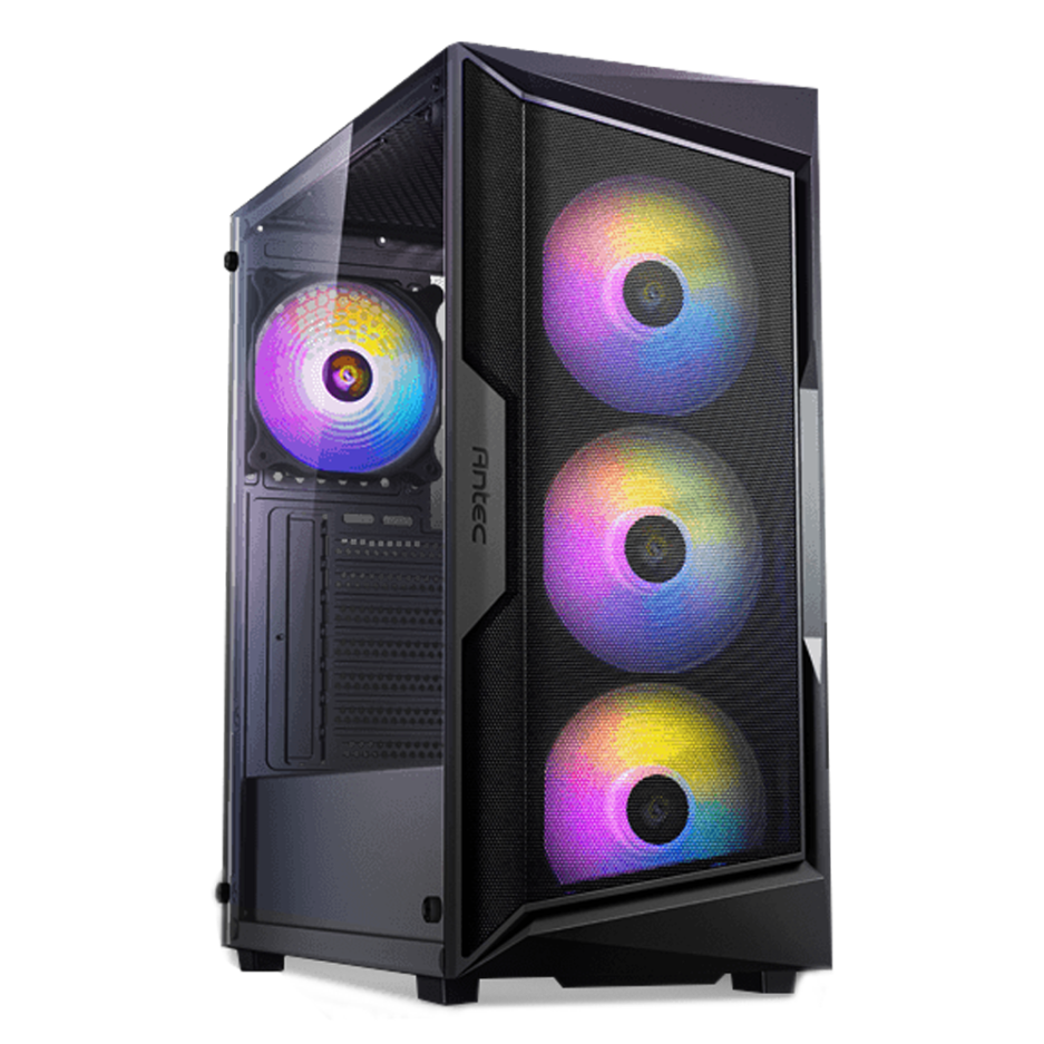CASE ANTEC AX61 ELITE ATX COLOR BLACK - Compumundo Store